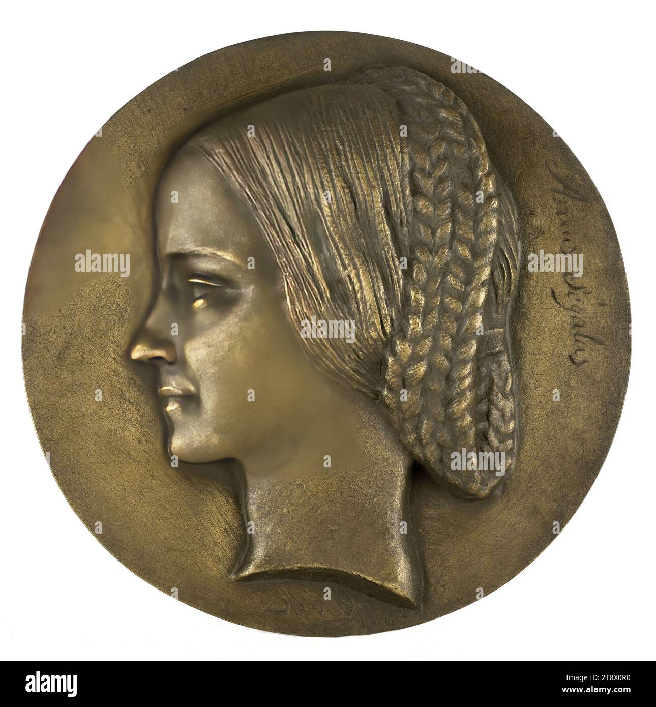 Portrait of Anaïs Ménard, lady Ségalas (1814-1895), woman of letters ...