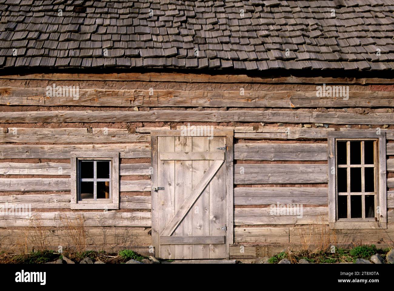 Chandler Cabin in 1880's Park, Elkhorn National Scenic Byway, Haines ...