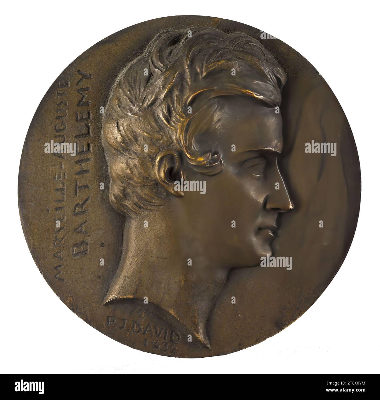 Portrait of Auguste Marseille Barthélemy (1788-1865), satirical poet ...