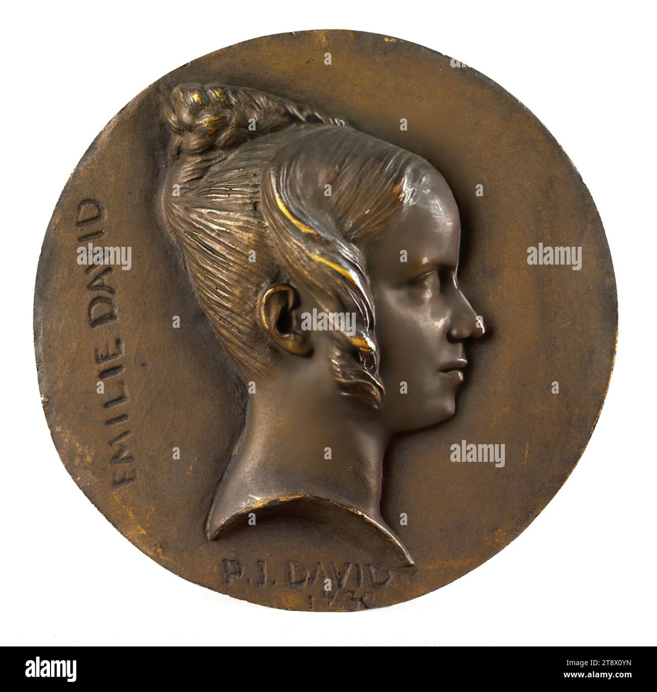 Portrait of Emilie David d'Angers, wife of David d'Angers, David d ...
