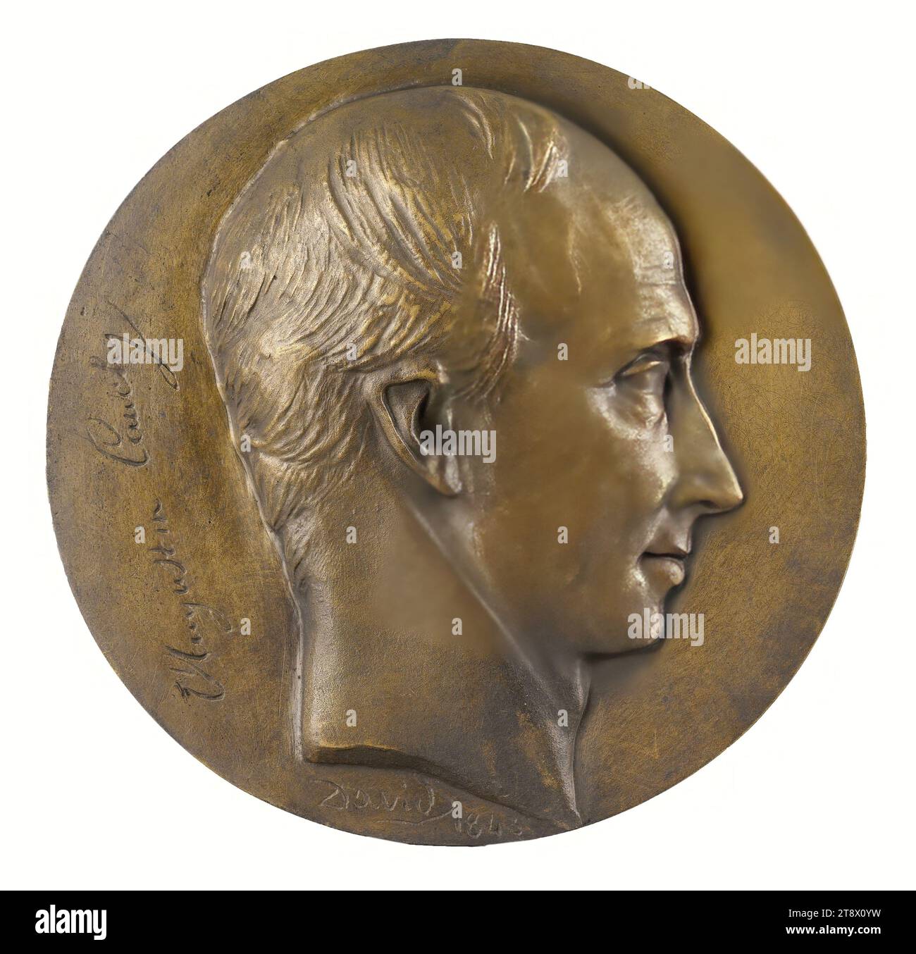 Portrait of Augustin-Louis Cauchy (1789-1857), mathematician, David d ...