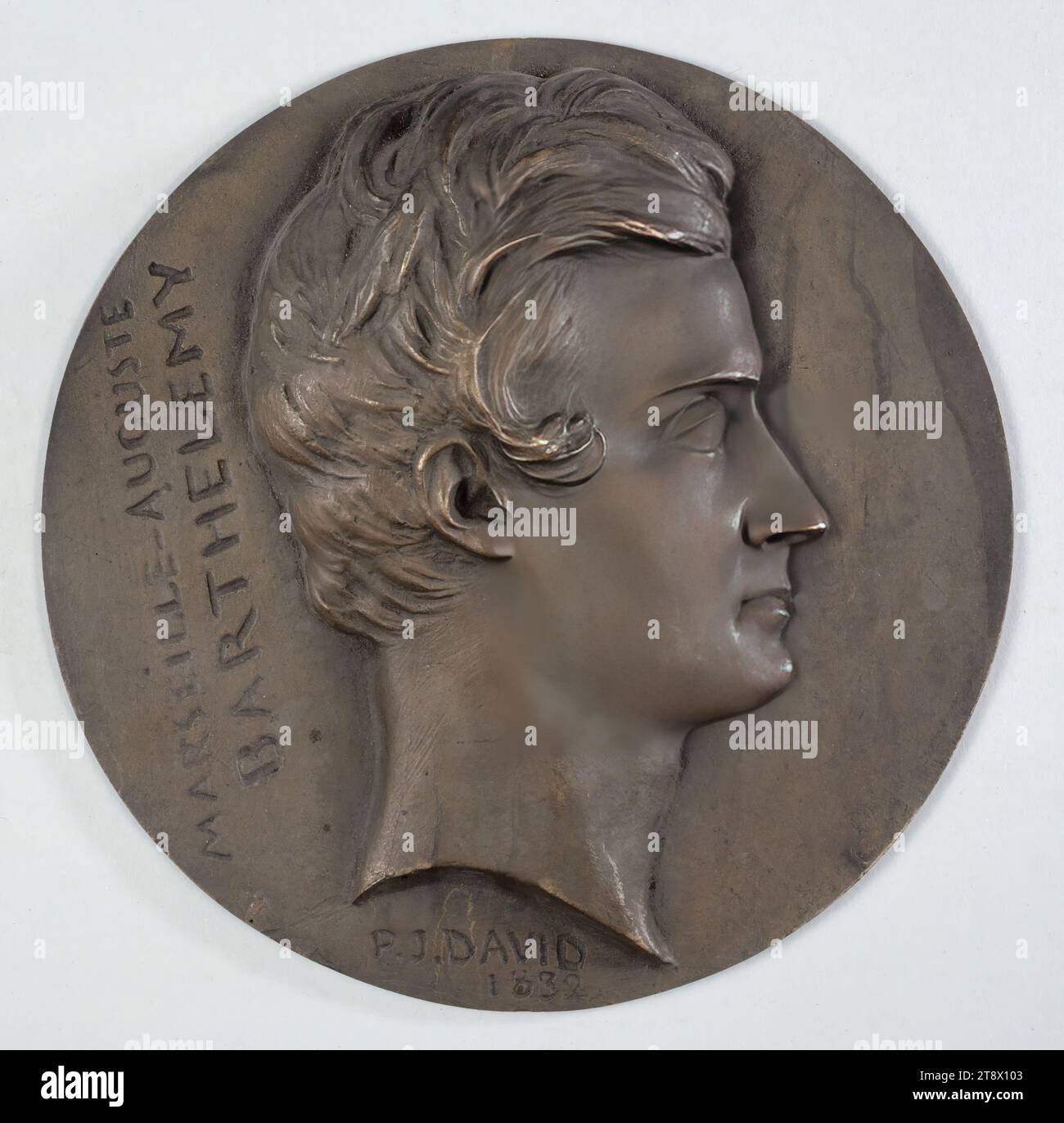 Portrait of Auguste Marseille Barthélemy (1788-1865), satirical poet ...