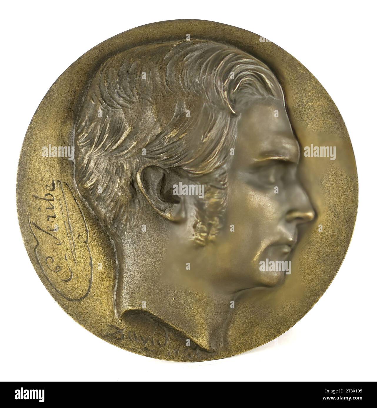 Portrait of Augustin-Eugène Scribe (1791-1861), Playwright, David d ...