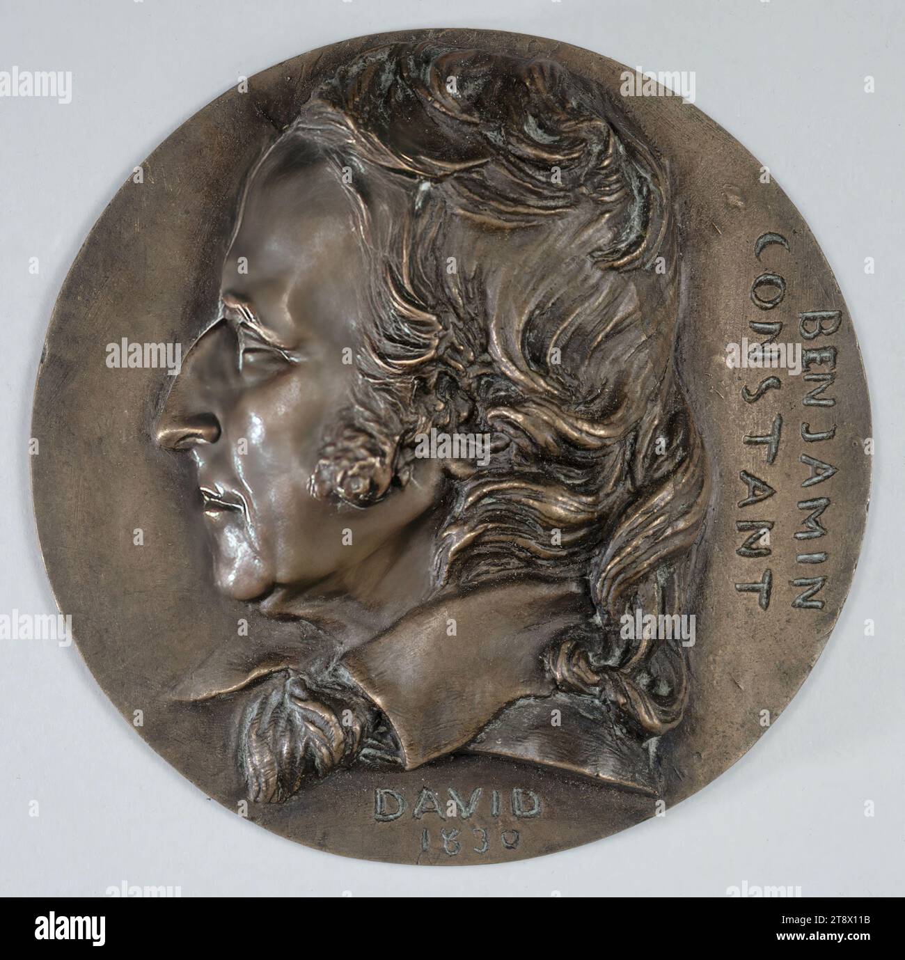 Portrait of Benjamin Constant (1767-1830), writer and politician, David ...