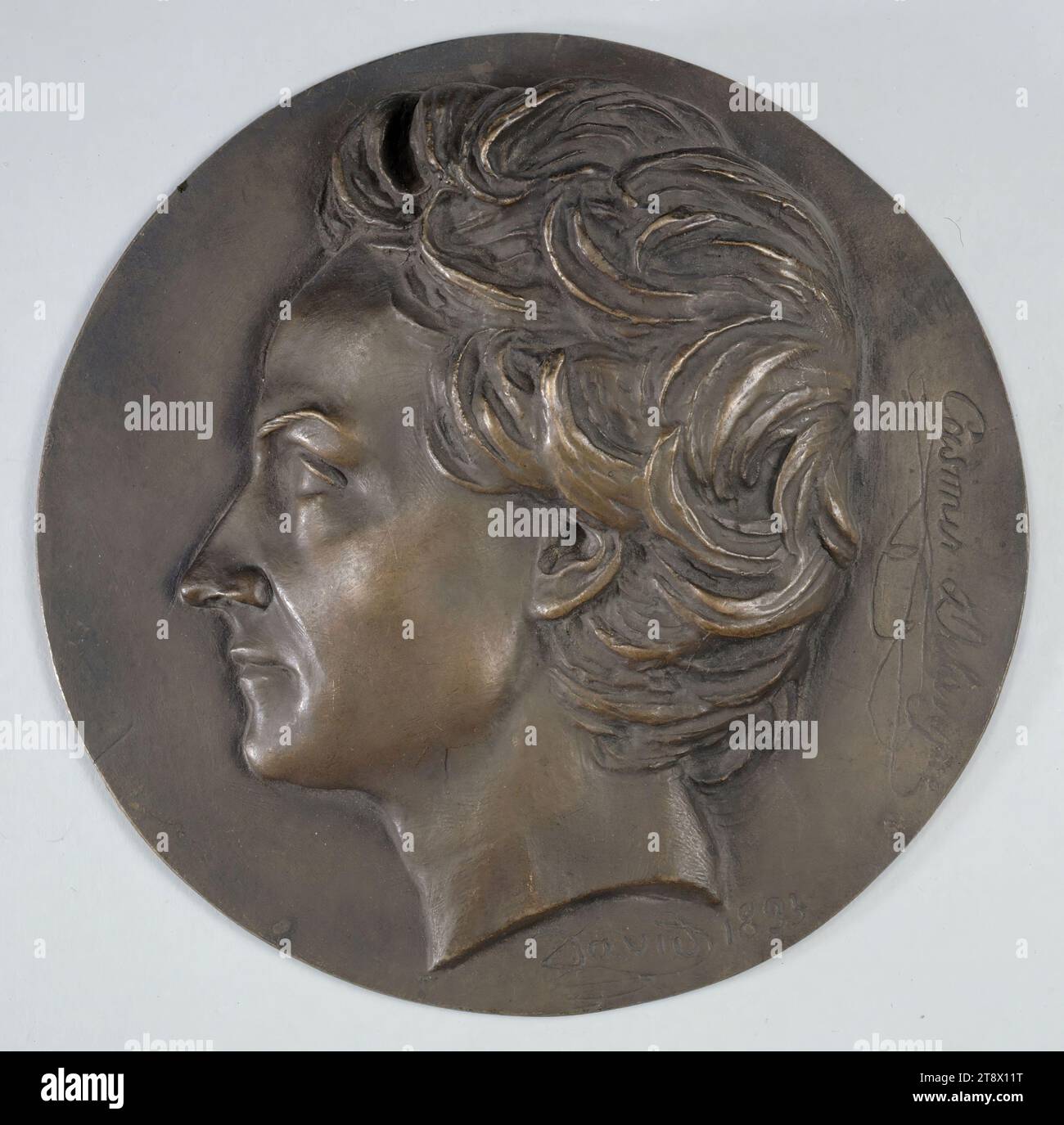 Portrait of Casimir Delavigne (1793-1865), poet and playwright, David d ...