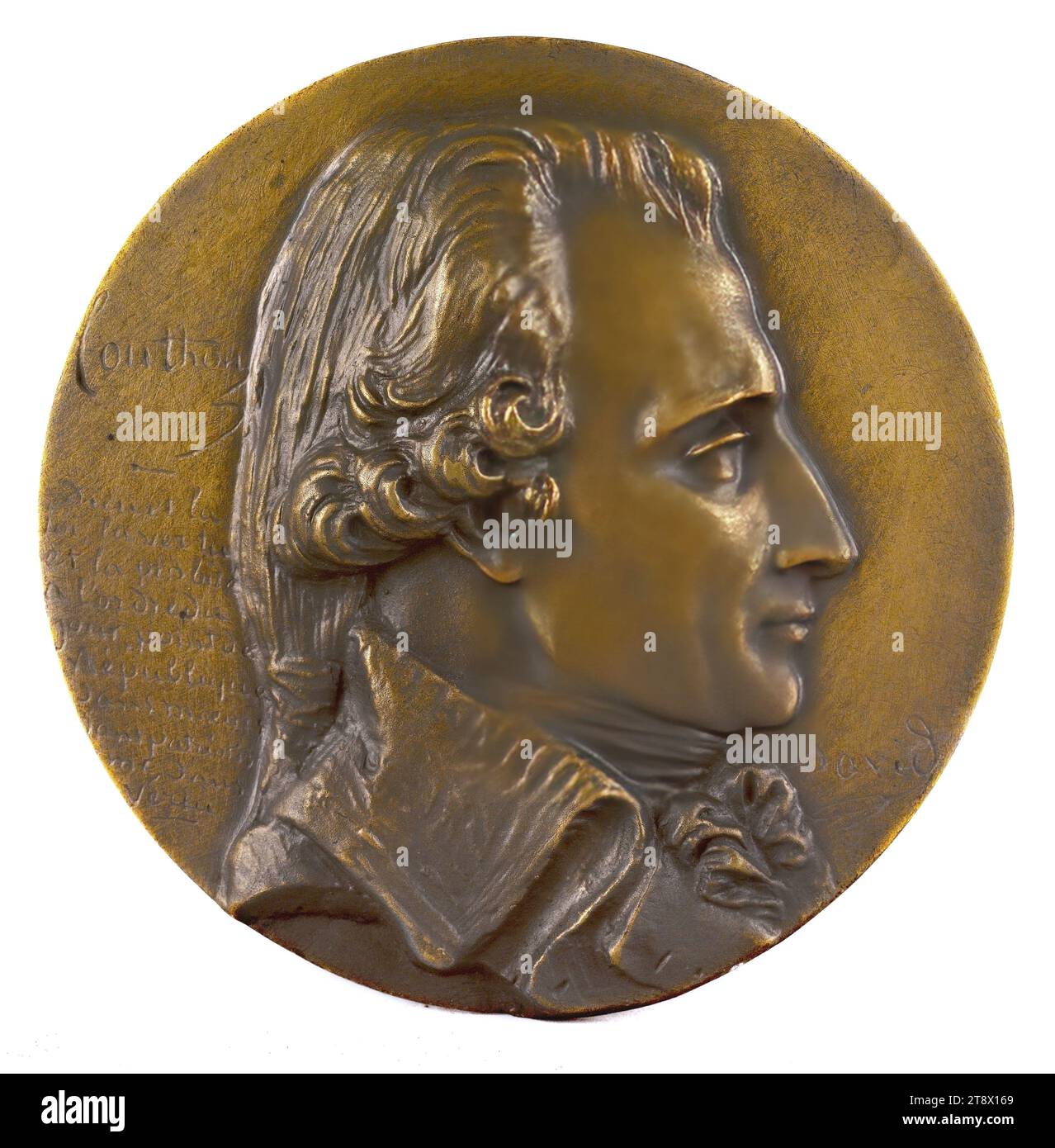 Portrait of Georges Couthon (1755-1794), Conventional, David d'Angers ...