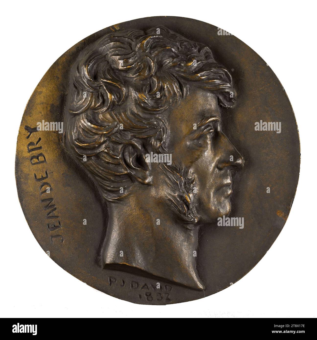 Portrait of Jean-Antoine De Bry (1760-1834), Politician, David d'Angers ...