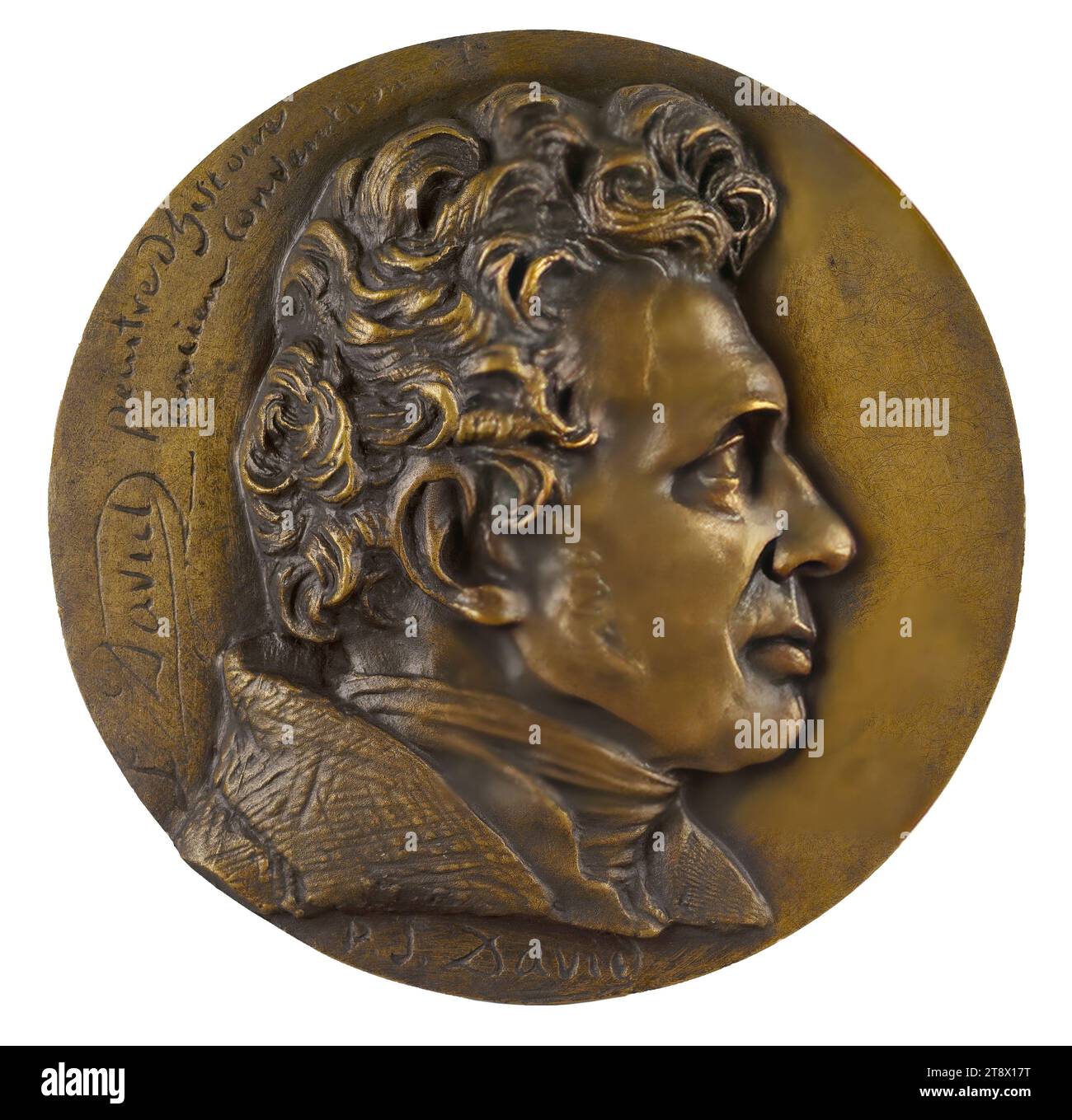 Portrait of Jacques-Louis David (1746-1825), Painter, David d'Angers ...