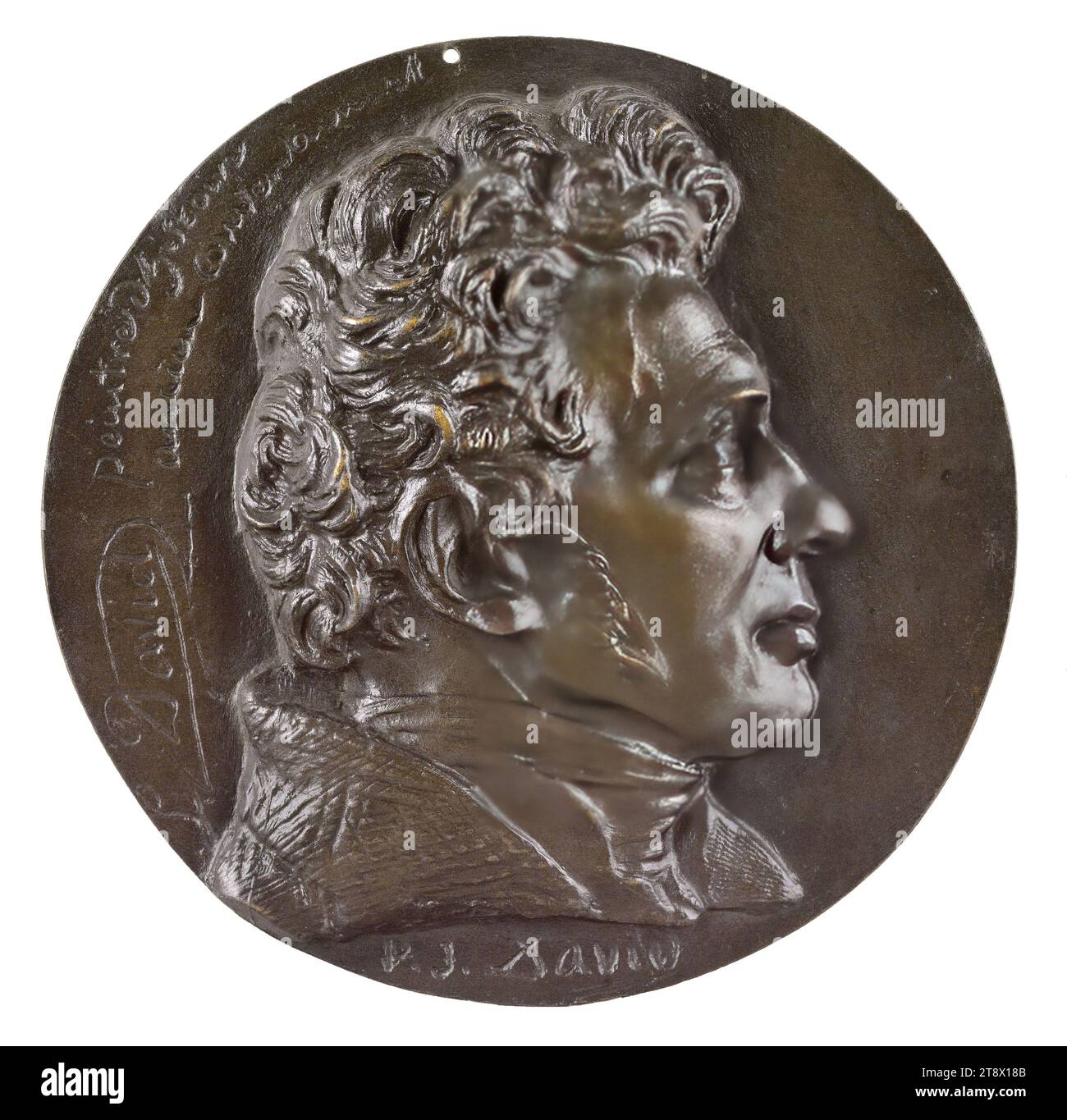 Portrait of Jacques-Louis David (1746-1825), Painter, David d'Angers ...