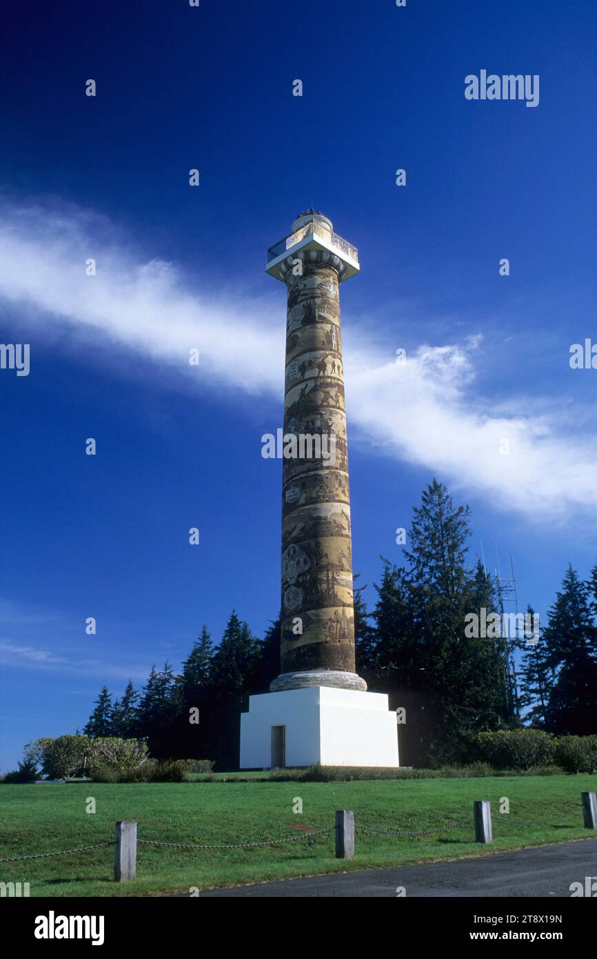 Astoria Column, Astoria, Oregon Stock Photo - Alamy