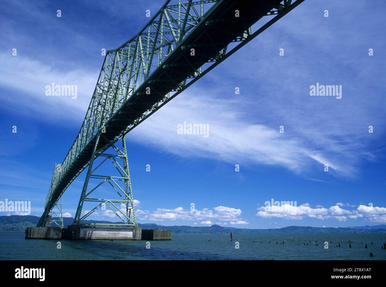 Astoria-Megler Bridge, Maritime Memorial Park, Astoria, Oregon Stock ...