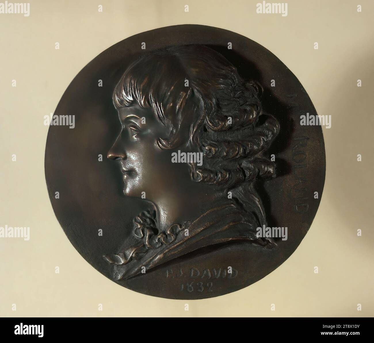 Portrait of Marie-Jeanne Phlipon, known as Madame Roland de la Platière ...