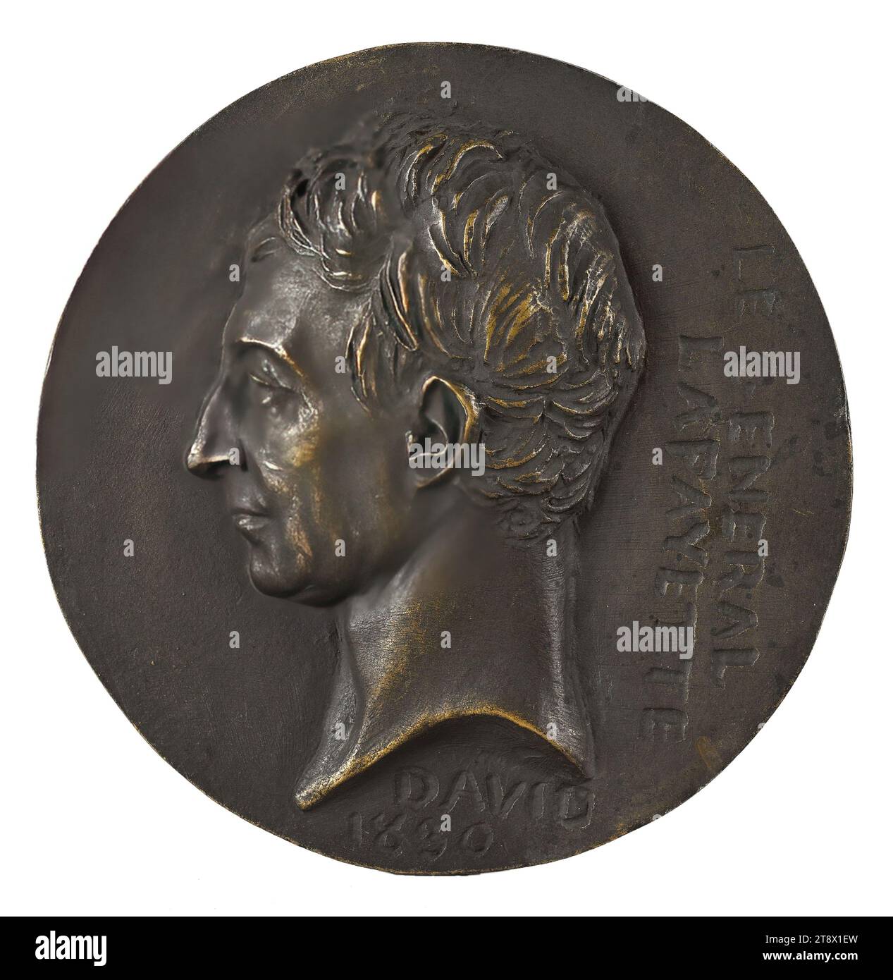 Portrait of Marie-Joseph Paul Yves Roch Gilbert du Motier, Marquis de ...