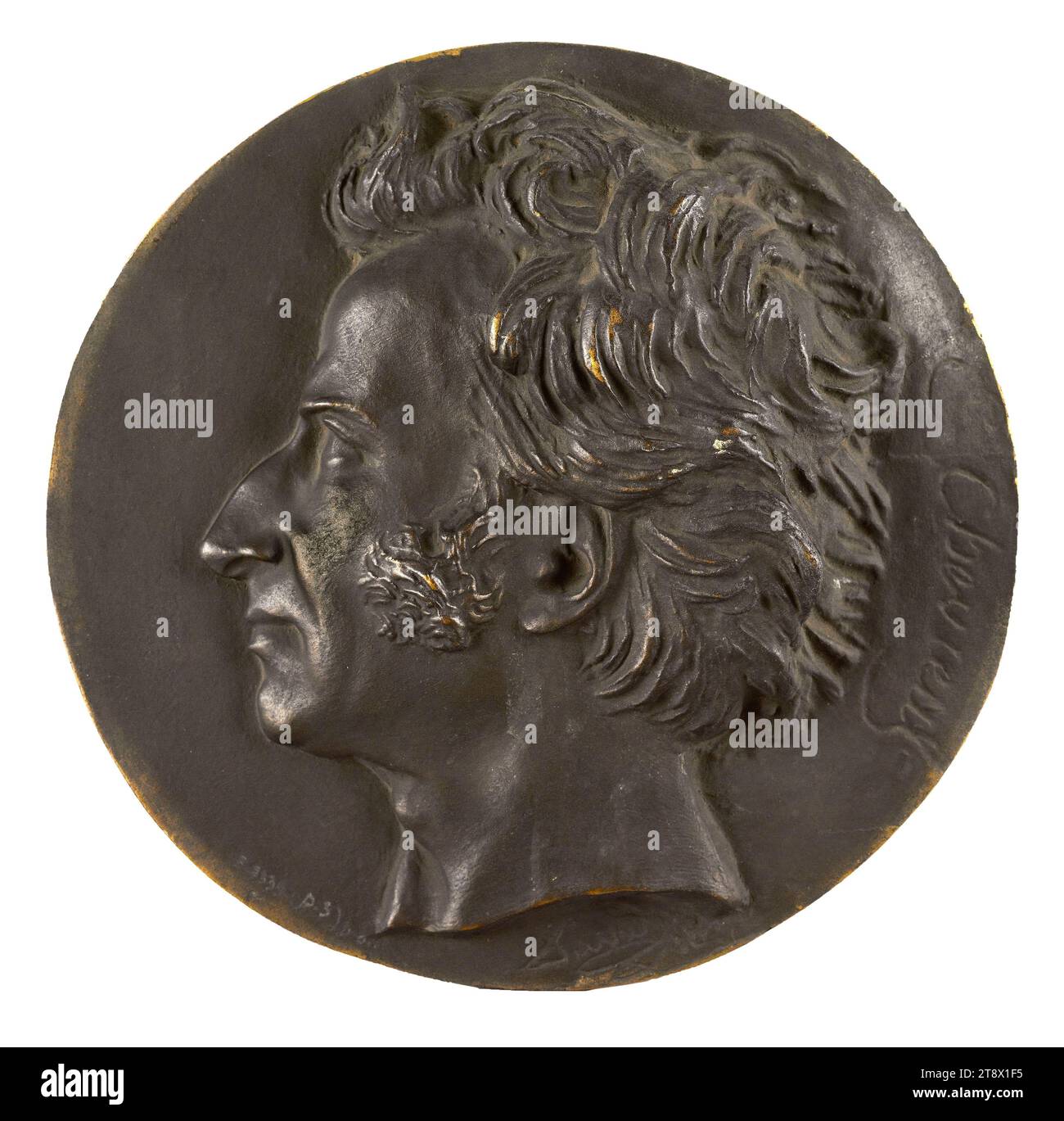 Portrait of Michel-Eugène Chevreul (1786-1889), Chemist, David d'Angers ...