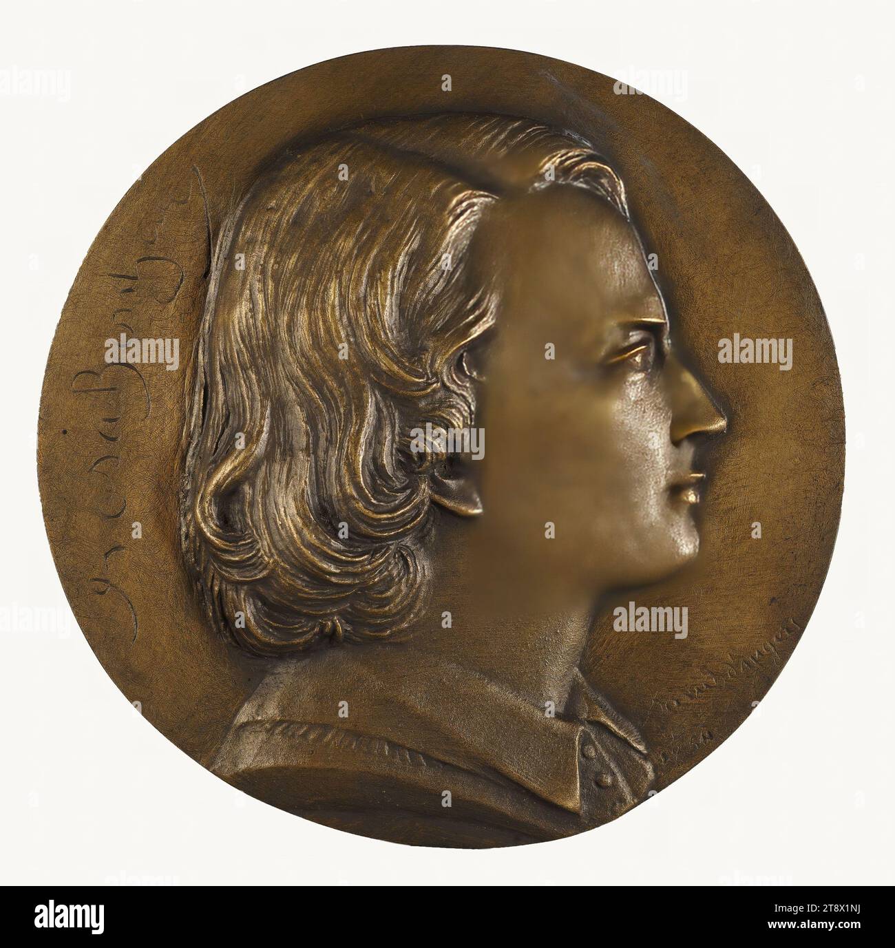 Portrait of Rosa Bonheur (1822-1899), animal painter, David d'Angers ...