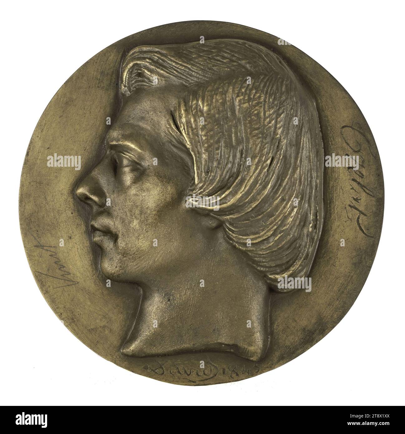 Portrait of Ulysse Trélat (1795-1879), doctor and politician, David d'Angers, Pierre-Jean ...