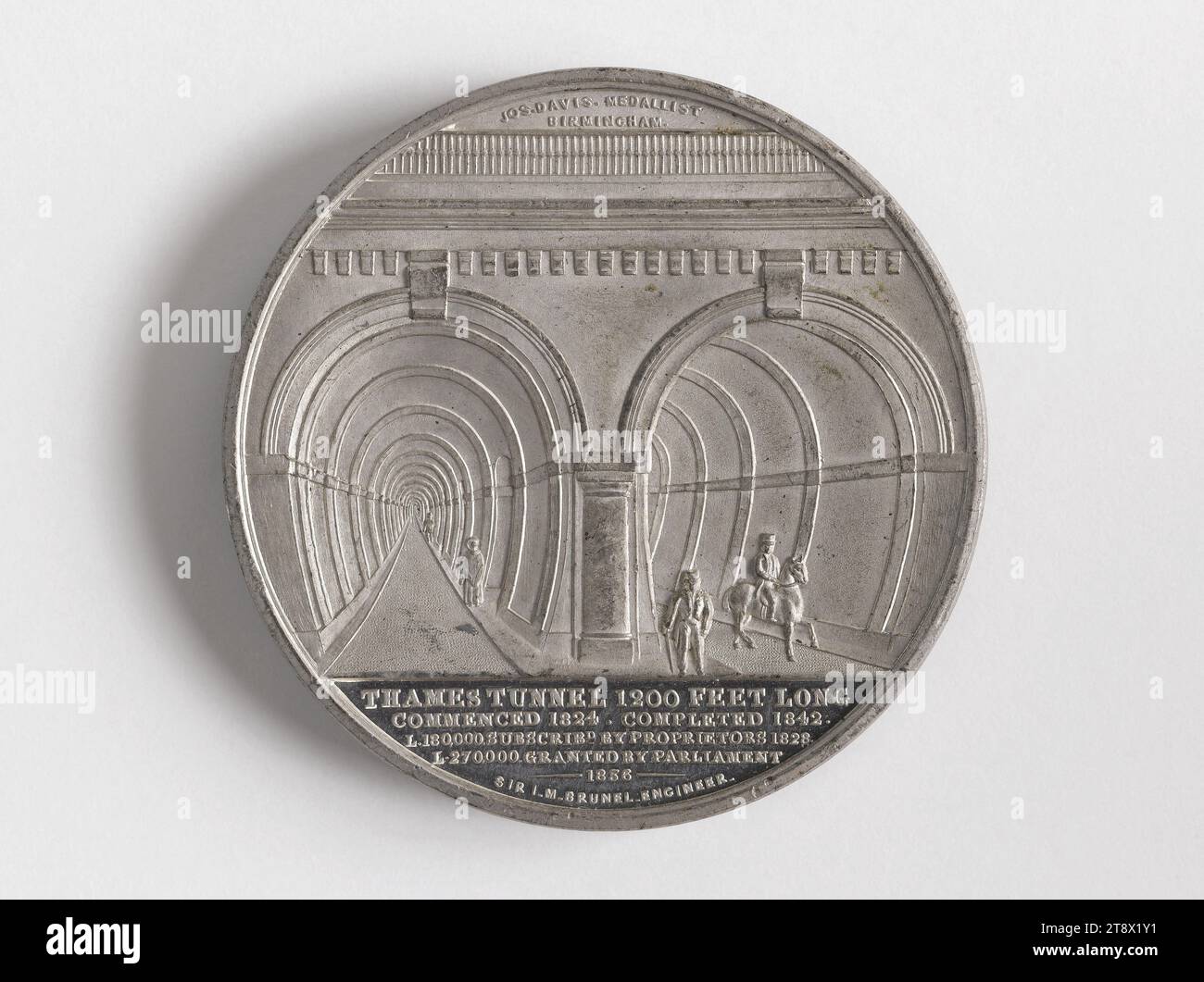 Sir Isambart Marc Brunel (1806-1859), British Engineer, 1842, Davis ...