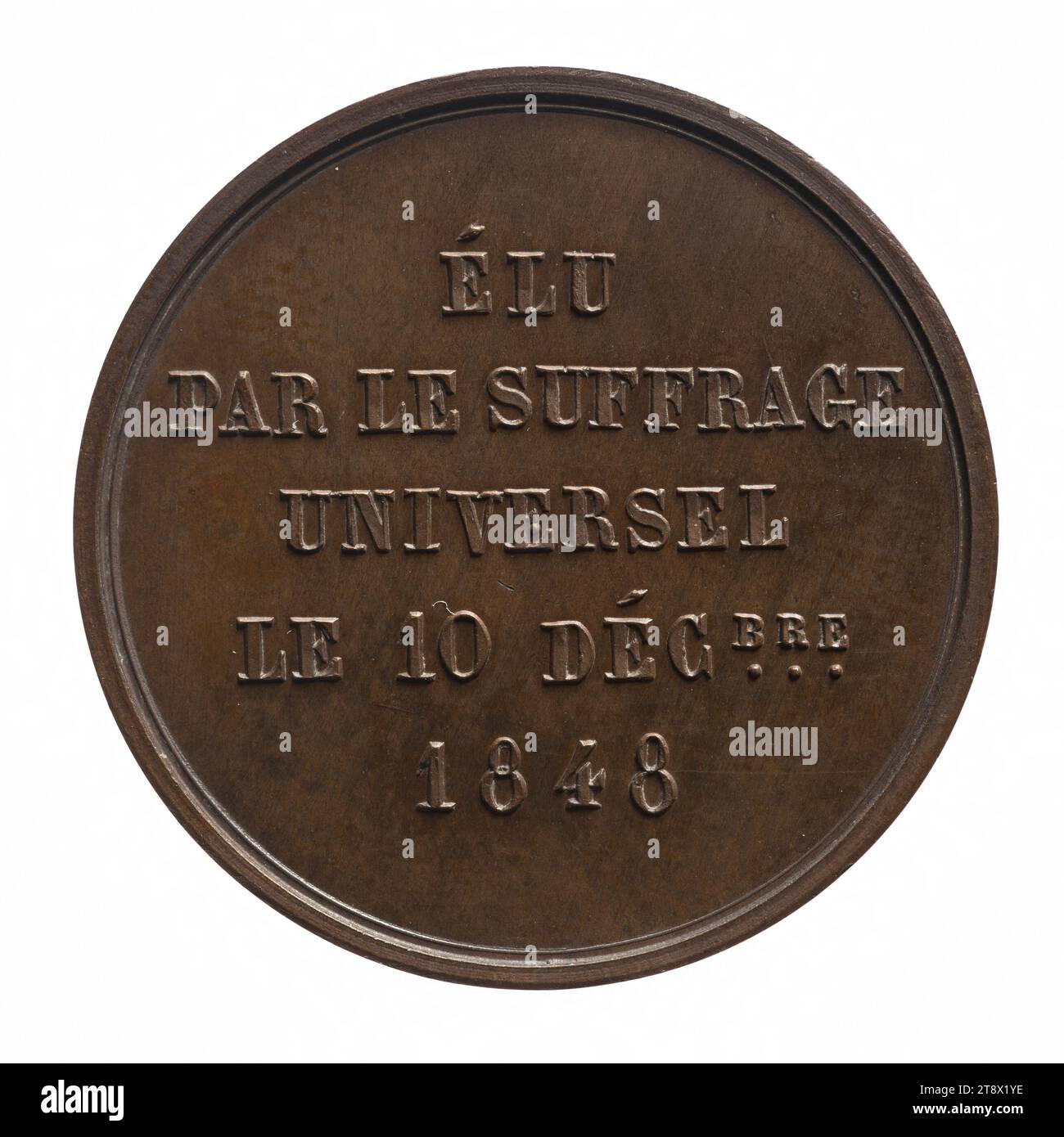 Louis-Napoléon Bonaparte, elected President of the French Republic by ...