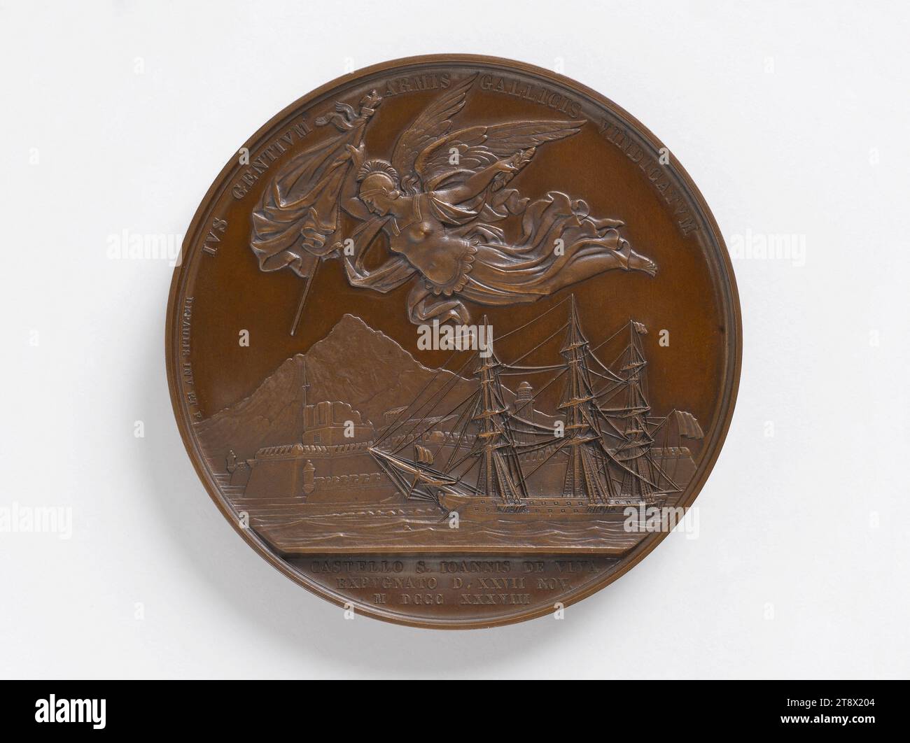 Attack and capture of Fort Saint-Jean-d'Ulloa, November 27, 1838 ...