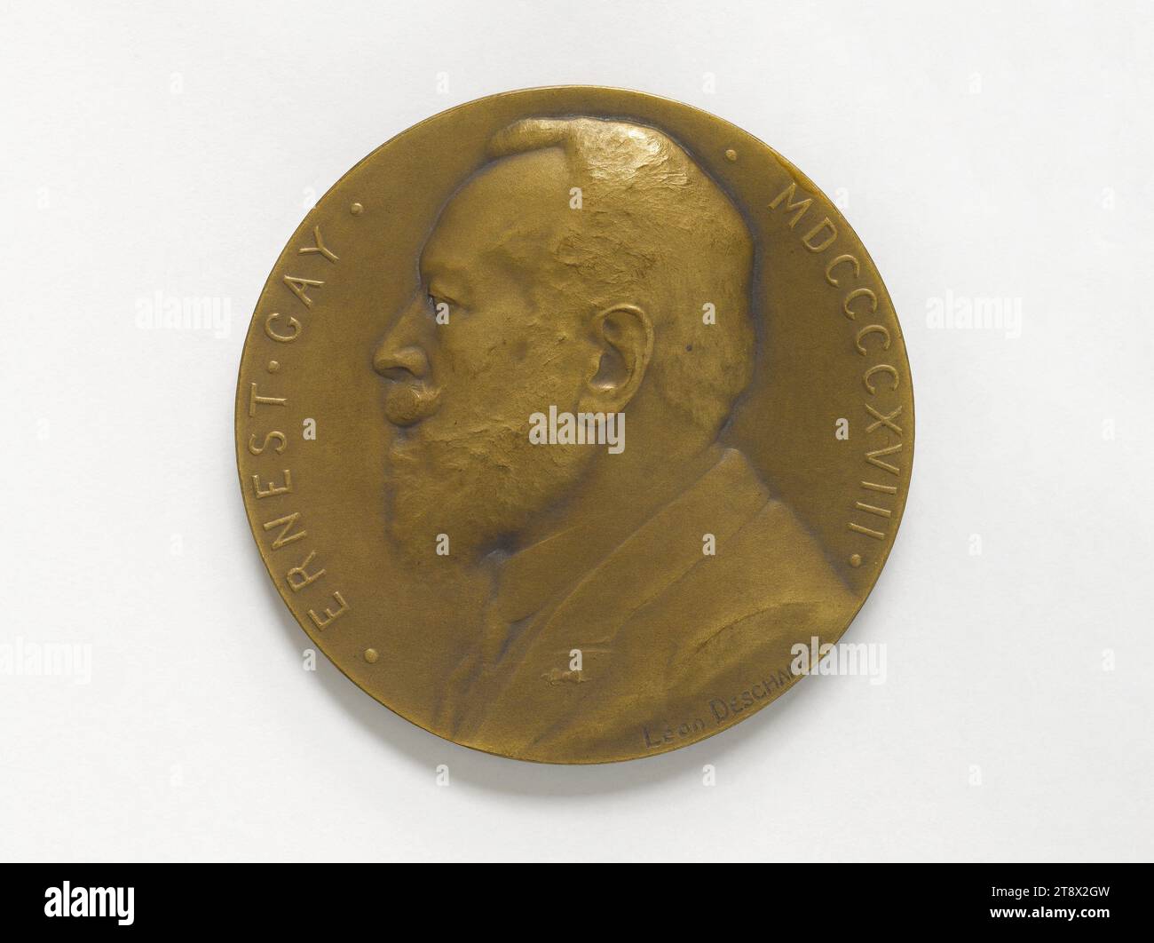 Ernest Gay (1847-1939), municipal councilor of Paris, 1918, Deschamps ...