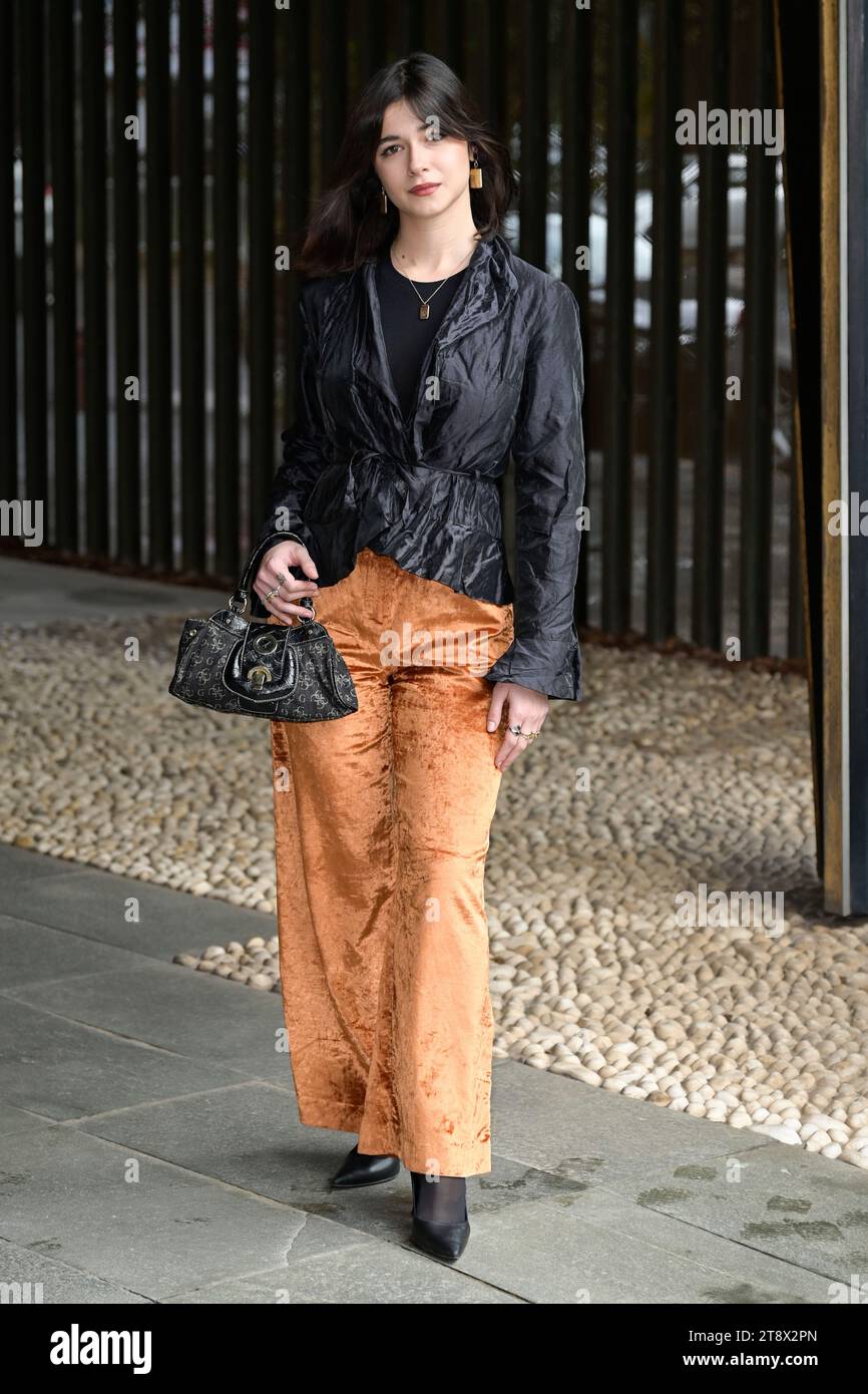 Rome, Italy. 21st Nov, 2023. Alice Azzariti attends the photocall of ...