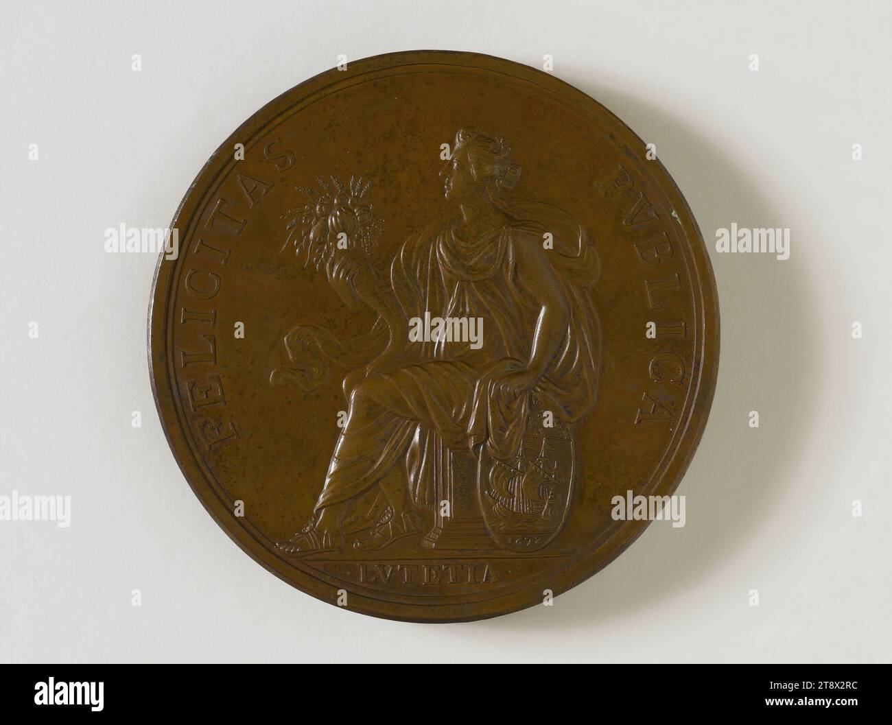 Congratulations from the City of Paris. 1672, Dollin, Jean, Engraver in ...