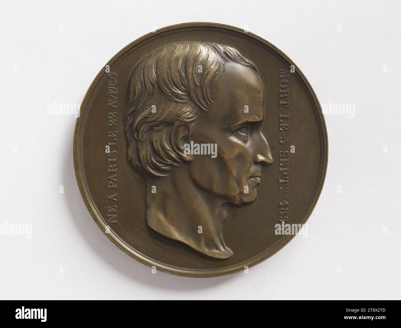 Charles Percier (1764-1838), architect, 1840, Domard, Joseph François ...