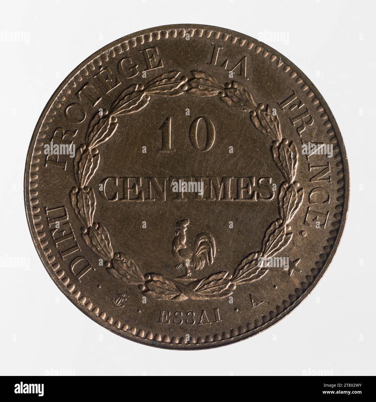 Louis philippes 10 centimes coin hi-res stock photography and images ...
