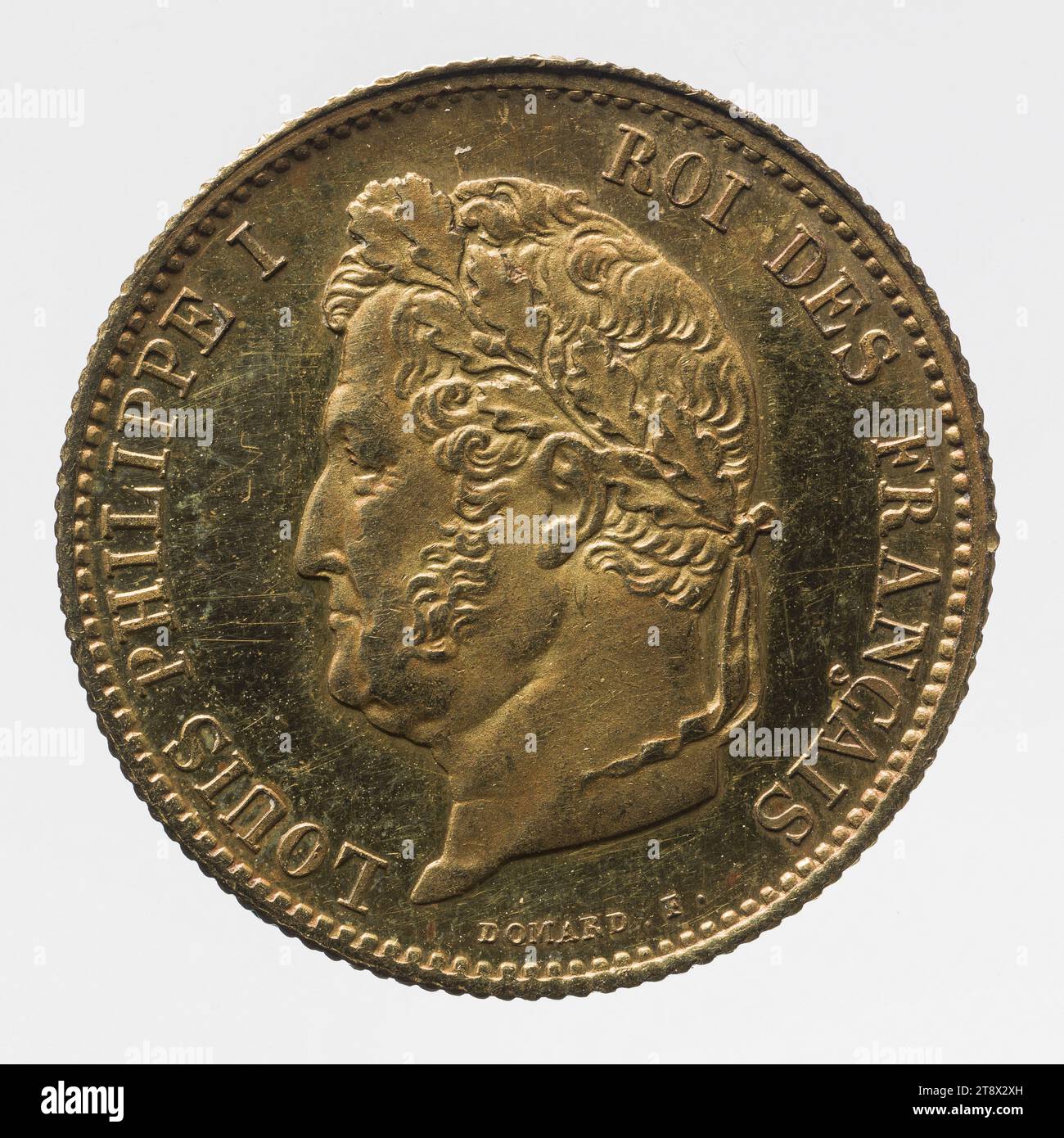 Essay for Louis-Philippe's 10-franc coin, 1831, Domard, Joseph François ...