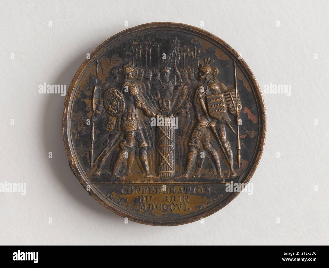 Confederation of the Rhine, July 1806, Droz, Jean-Pierre, Engraver in ...