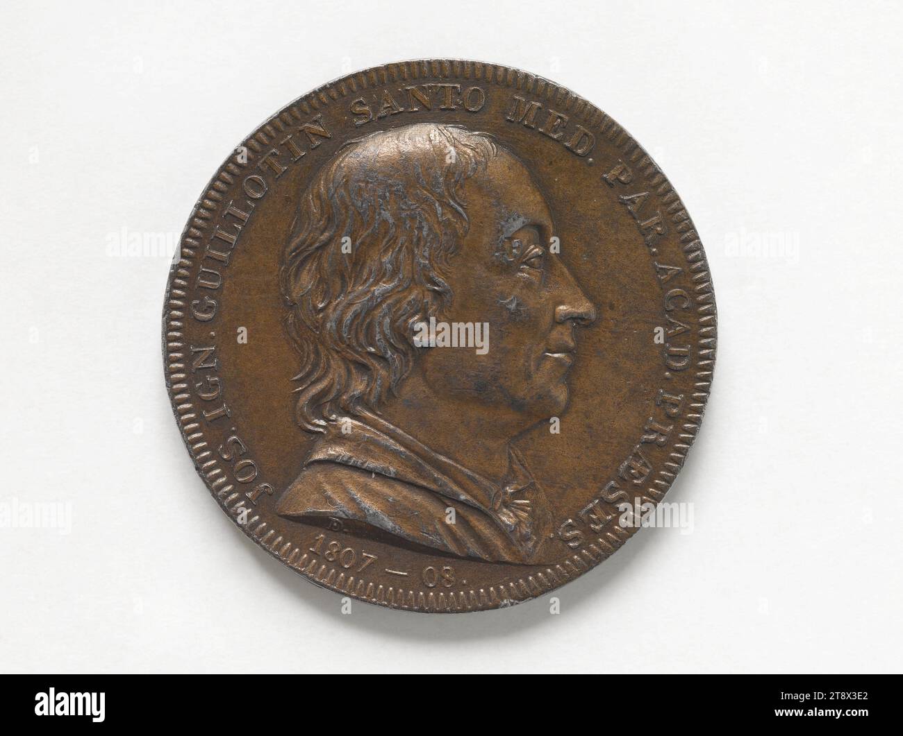 Joseph Ignace Guillotin (1738-1814), French doctor and politician ...