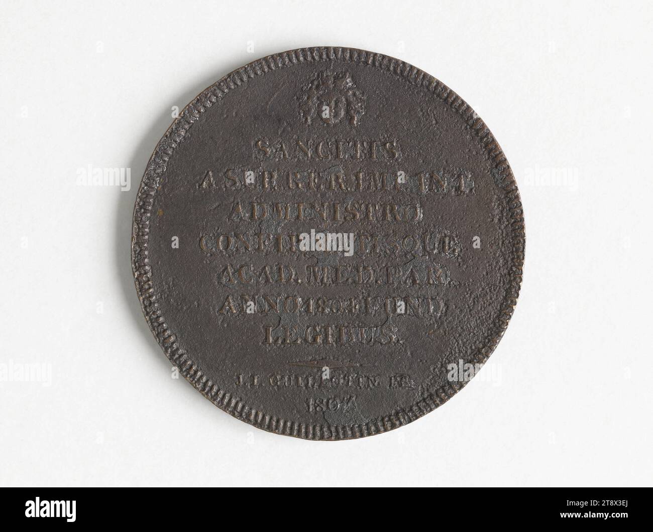 Joseph Ignace Guillotin (1738-1814), French doctor and politician ...