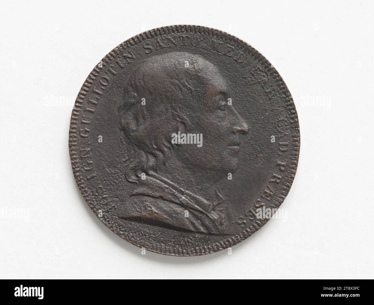 Joseph Ignace Guillotin (1738-1814), French doctor and politician ...