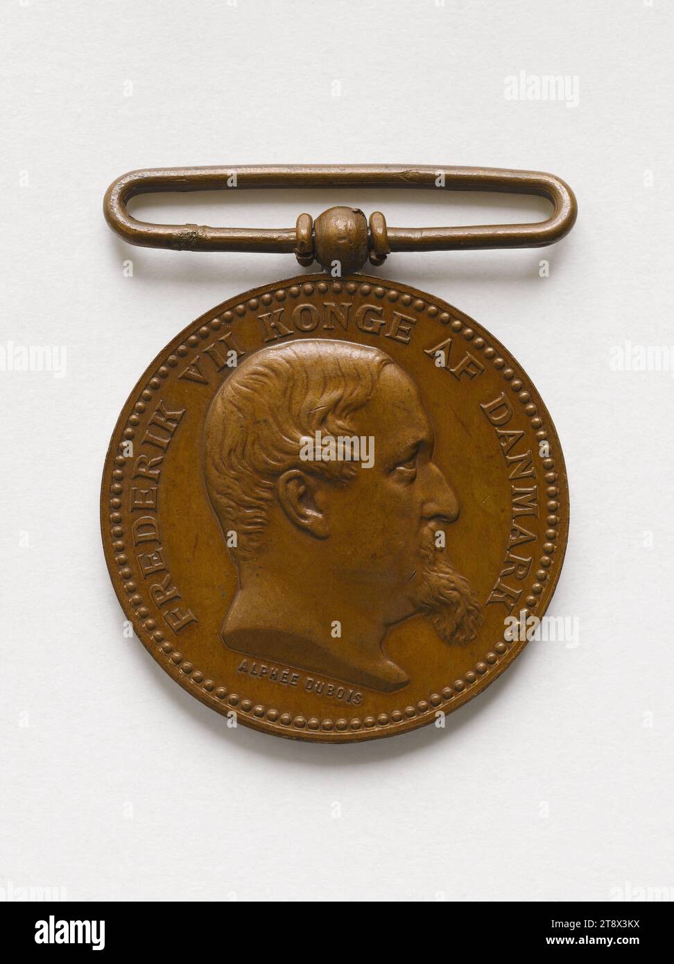 Frederick VII (1808-1863), King of Denmark (1848-1863), 1850, Dubois, Alphée, Engraver in Medals ...