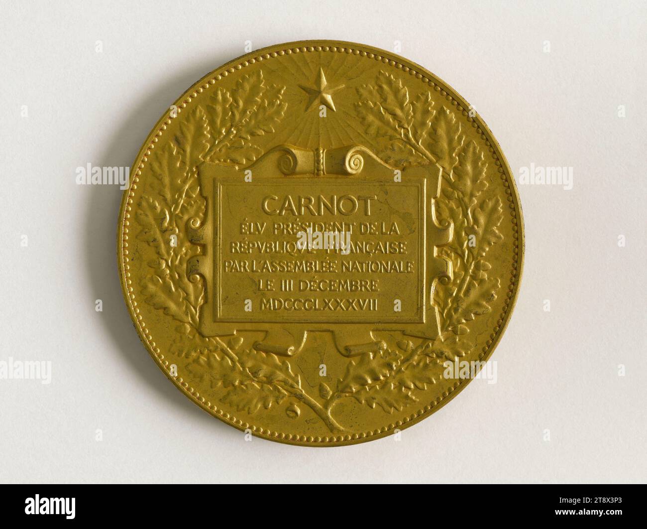 Sadi Carnot (1837-1894), President of the French Republic (1887-1894 ...