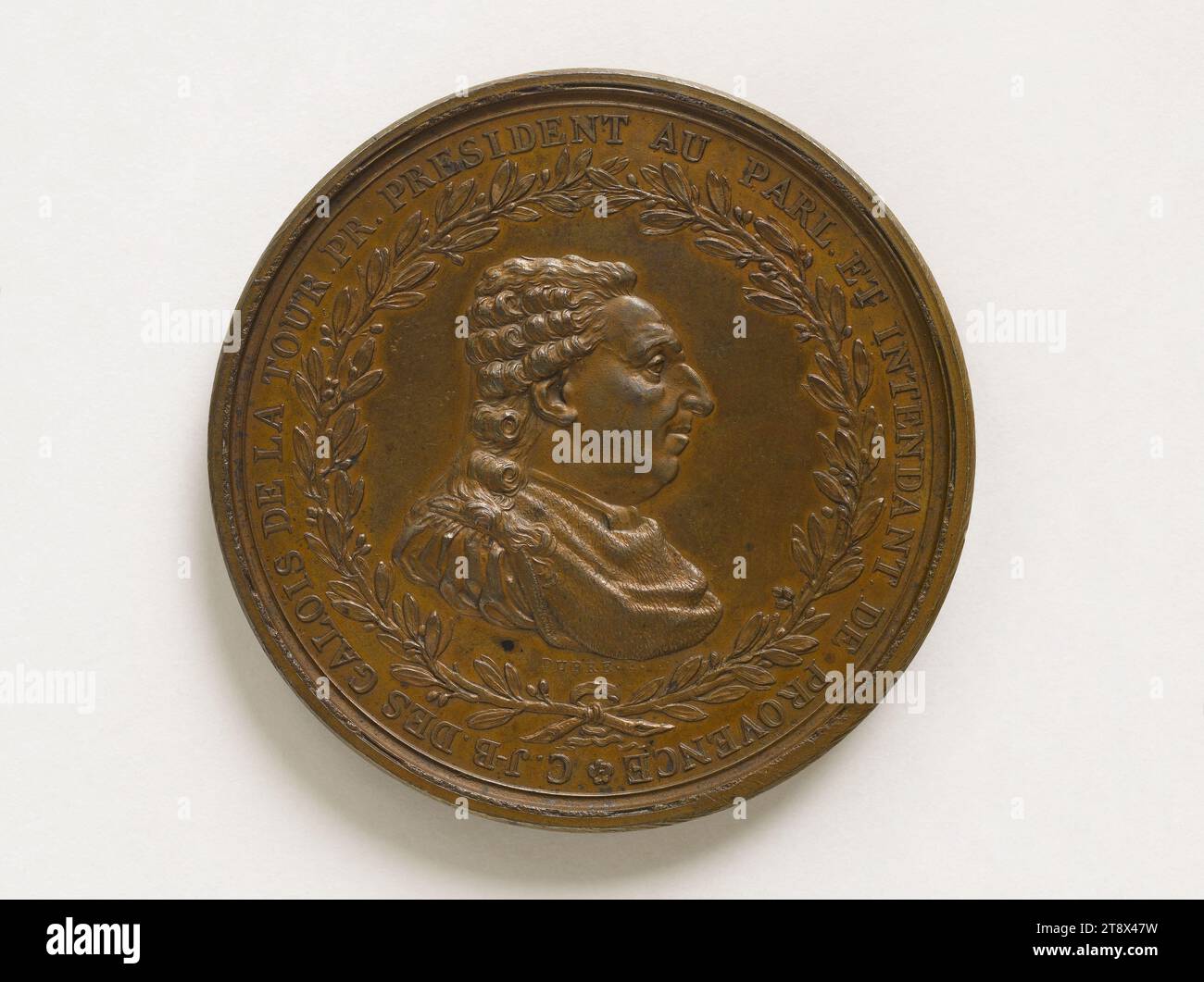 Charles Jean Baptiste des Galois de La Tour (1715-1802), first president in the Parliament of ...