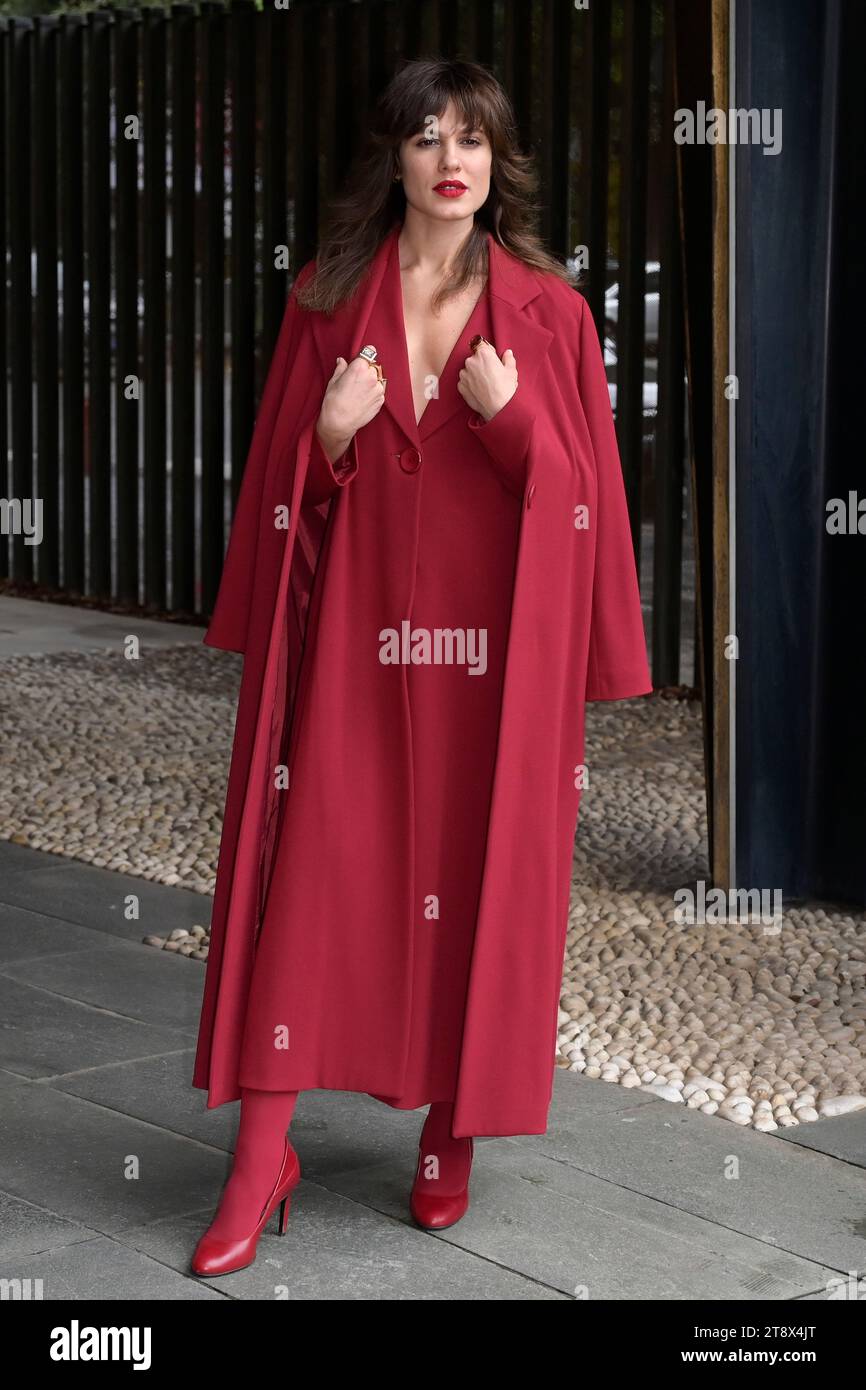Rome, Italy. 21st Nov, 2023. Giulia Vecchio attends the photocall of ...