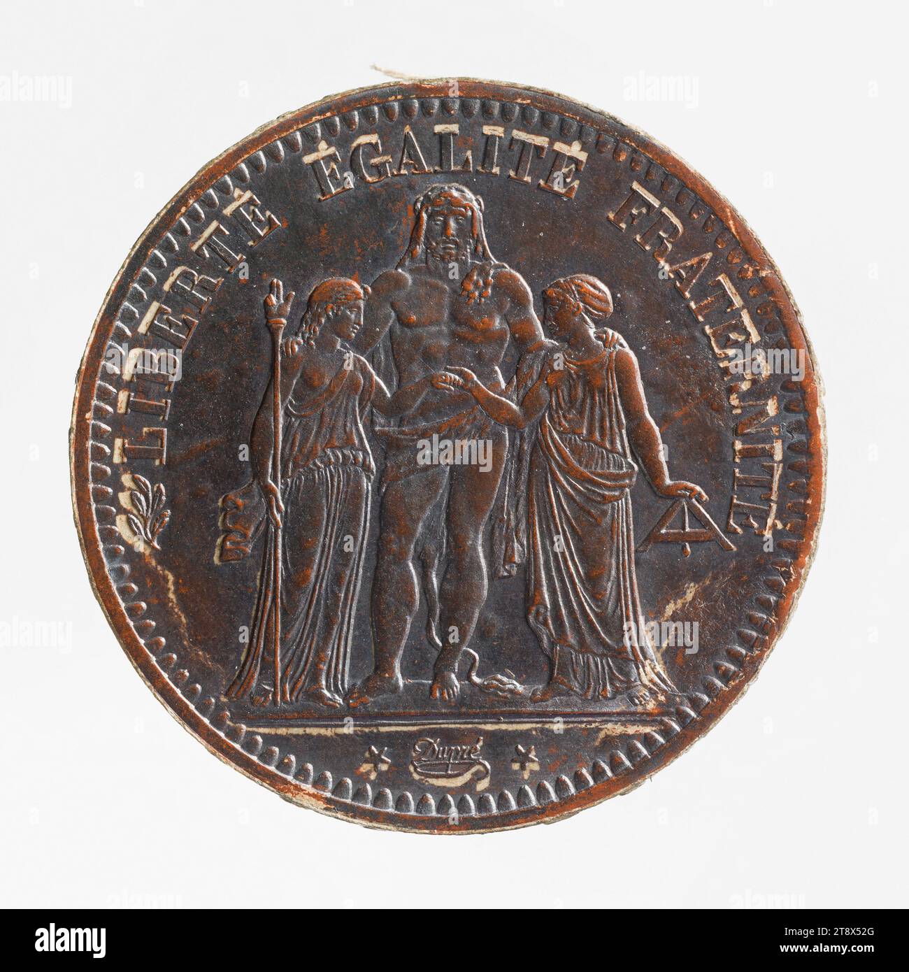 Hercules 5 franc coin hi-res stock photography and images - Alamy