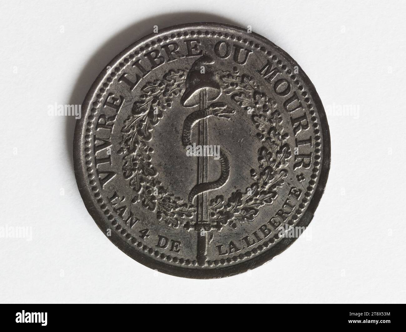 Essay for a currency in billon, 1792, Dupré, Augustin or Auguste ...