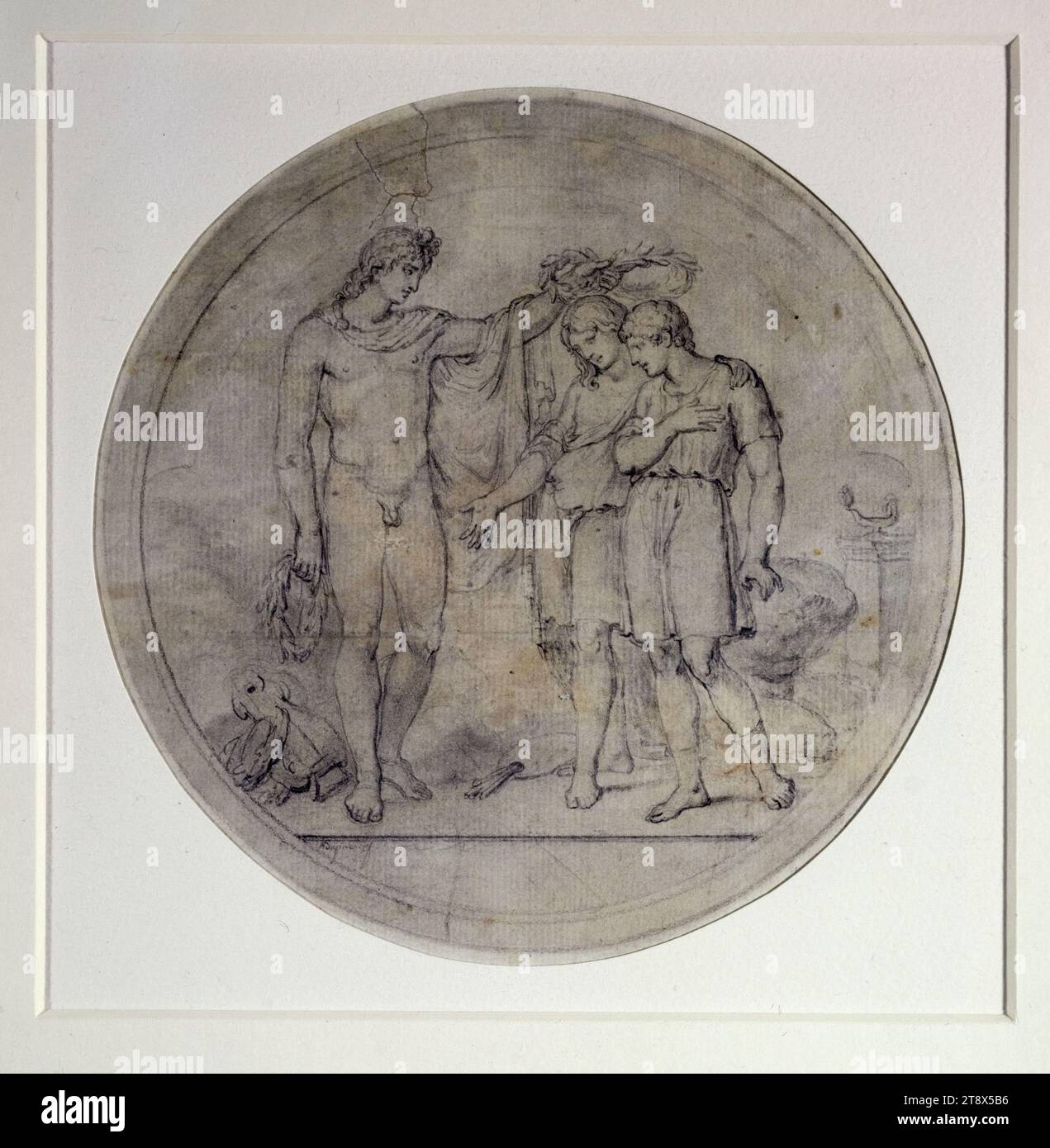 Merces Omen Gloriae': Apollo Crowning the Arts, Dupré, Augustine or ...