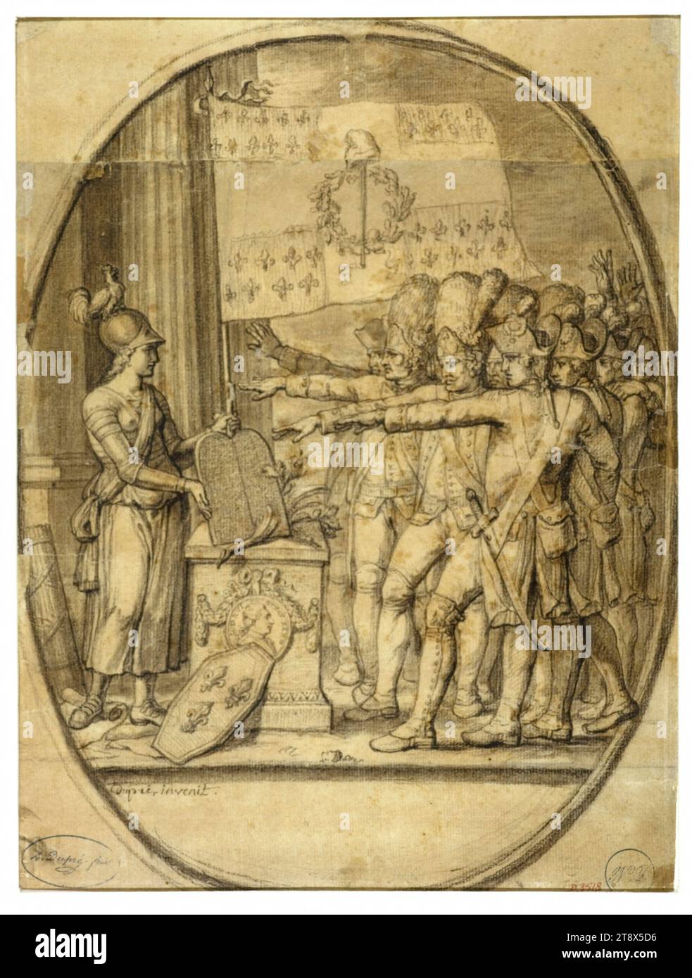 Federal Pact, July 14, 1790, Dupré, Augustin or Auguste, Draftsman ...