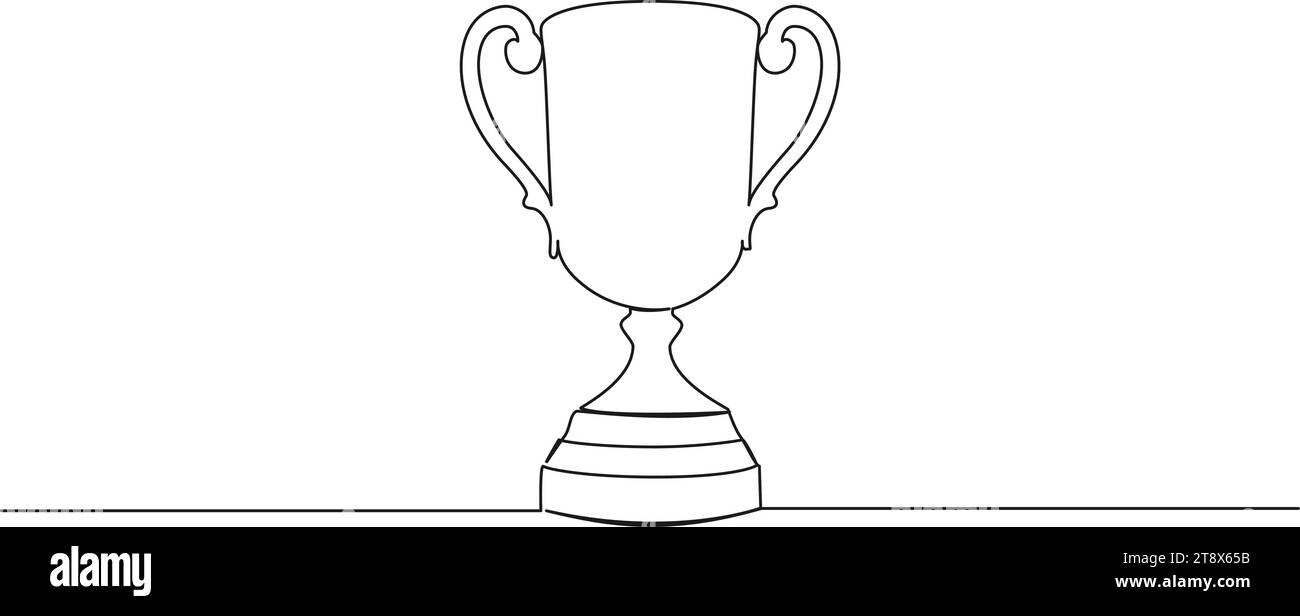 Trophy drawing hi-res stock photography and images - Alamy