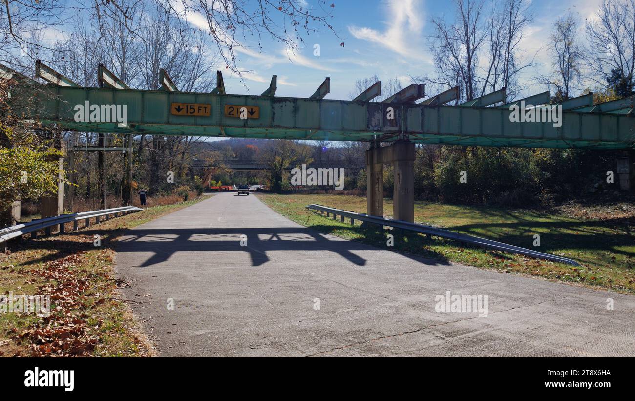 Historic bridge over the Meramec River, Route 66, Eureka, MO, will be ...