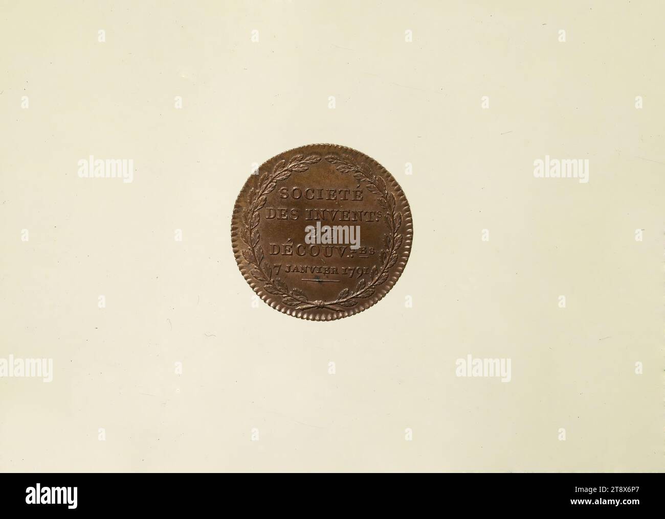 Society of Inventions and Discoveries, January 7, 1791, Dupré, Augustin ...