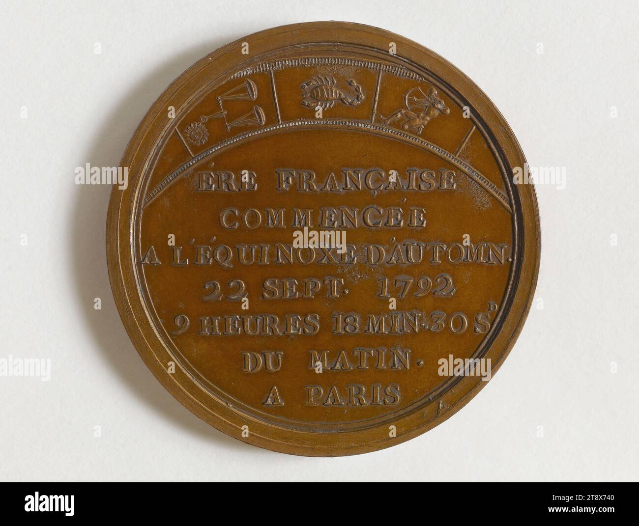 French era, September 22, 1792, Duvivier, Benjamin, Engraver in medals ...