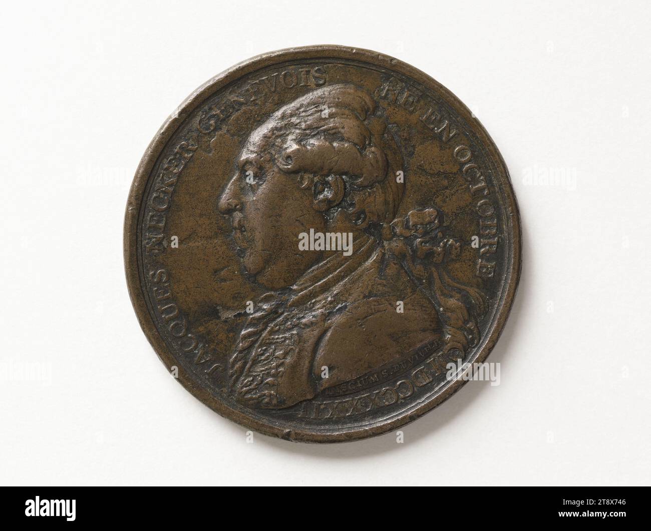 Jacques Necker (1732-1804), Director General of the Royal Treasury ...