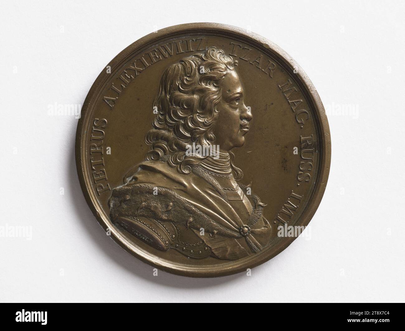 Peter the Great (1672-1725), Tsar of Russia (1682-1725), 1717, Duvivier ...