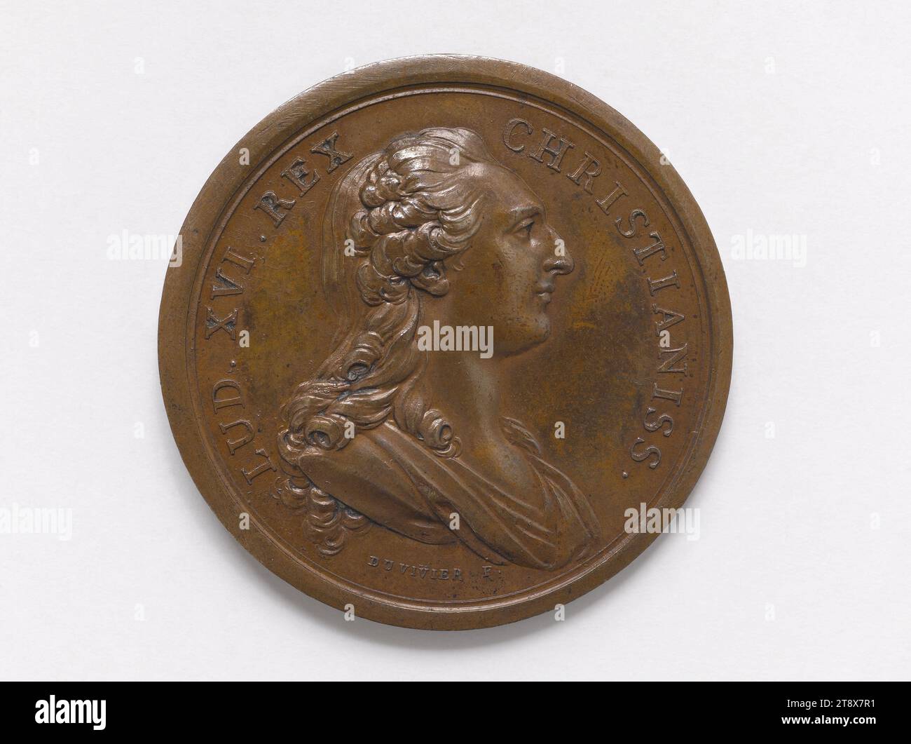 Louis XVI (1754-1793), King of France (1774-1792) and Marie-Antoinette ...