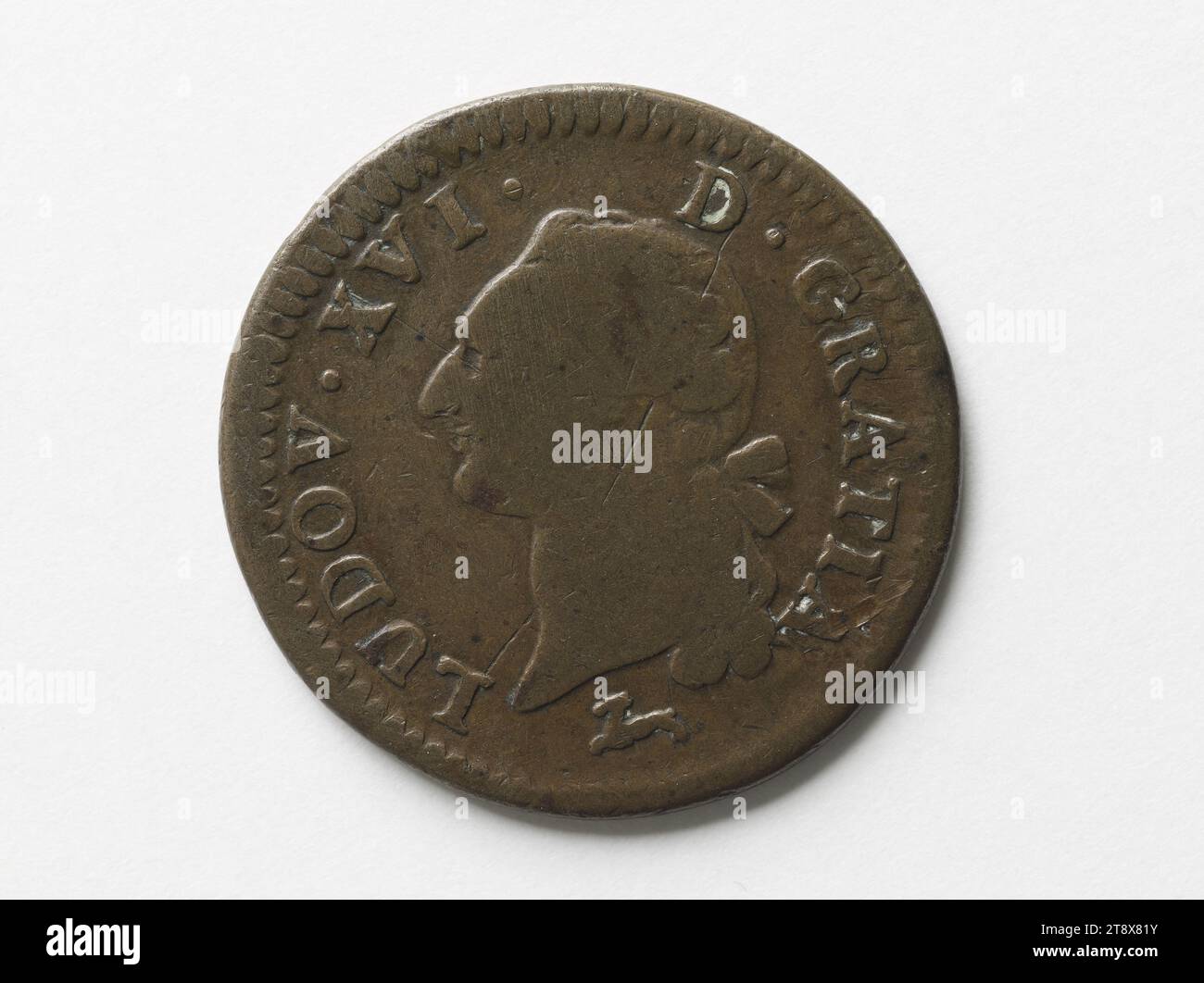 Copper floor of Louis XVI, 1785, Duvivier, Pierre Simon Benjamin ...