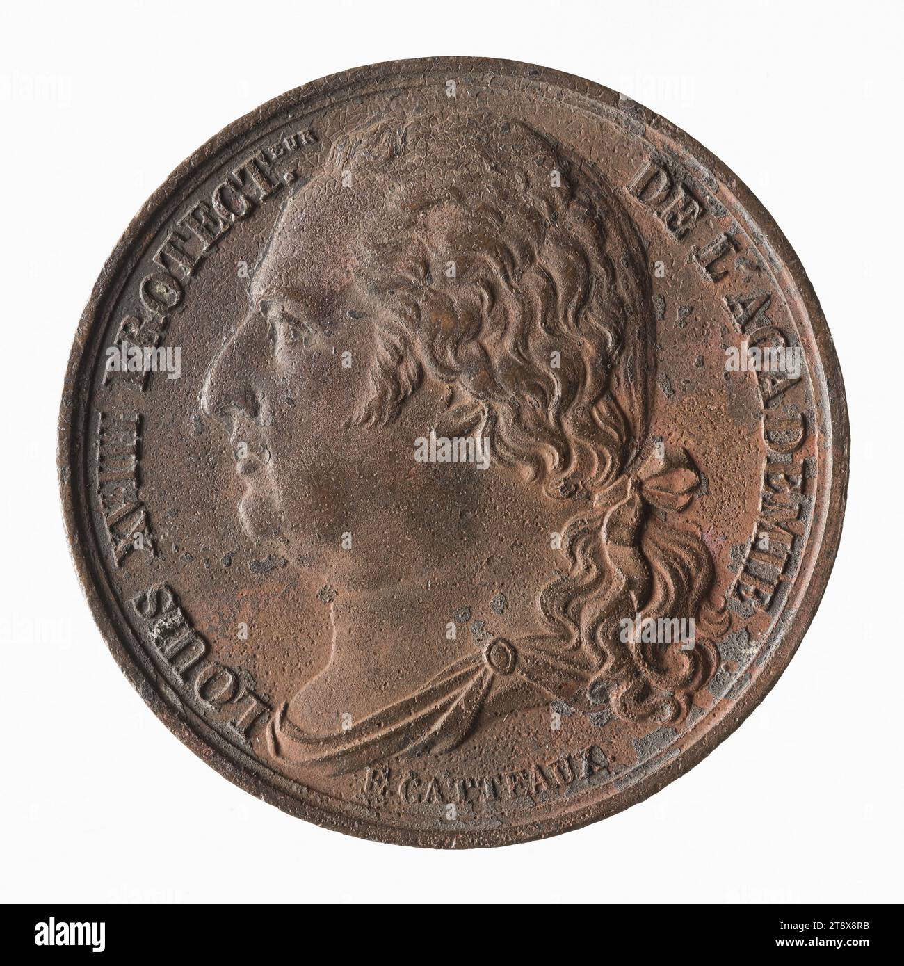 Royal Institute of France, French Academy, Louis XVIII, Gatteaux ...